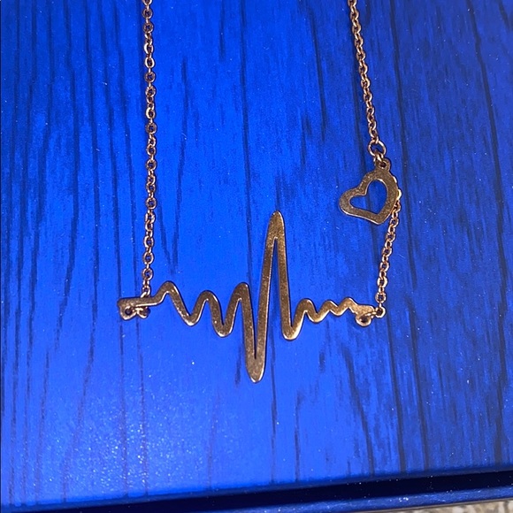 Jewelry | Rose Gold Pulse Necklace | Poshmark